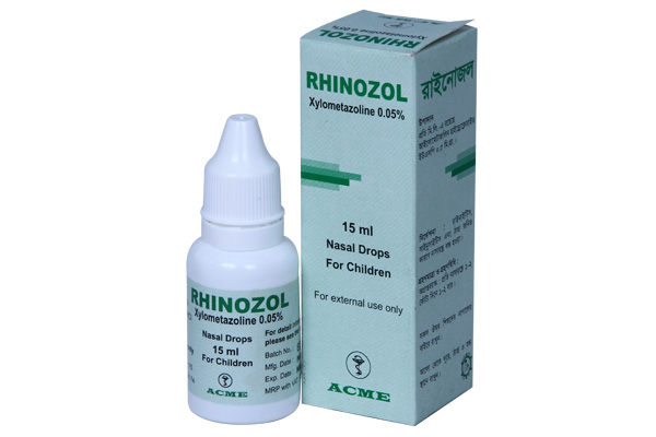 Rhinozol 0.5% Nasal Drop-15 ml Drop