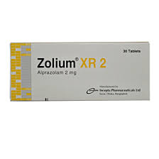 Zolium XR 1 mg Tablet-30's Pack
