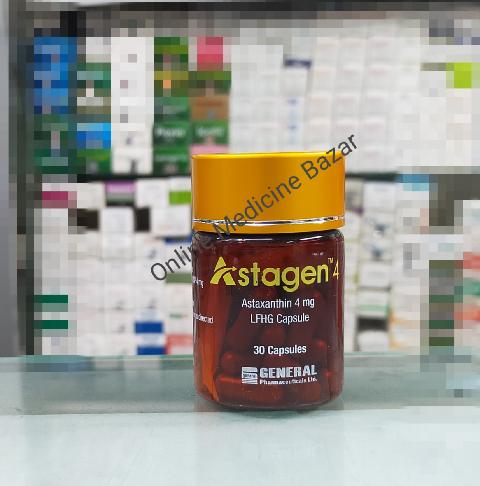 Astagen 4 mg Capsule-30's Pot