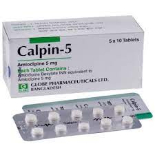 Lodipin 5 mg Tablet-10's Strip