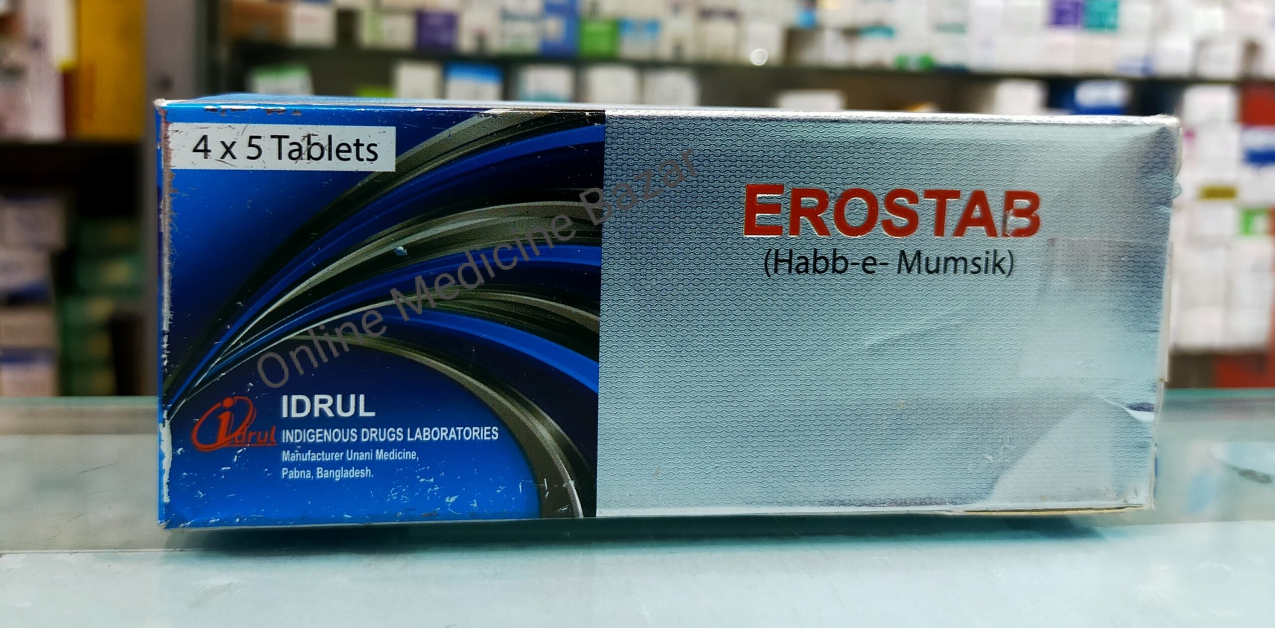 Erostab Tablet-4's Strip