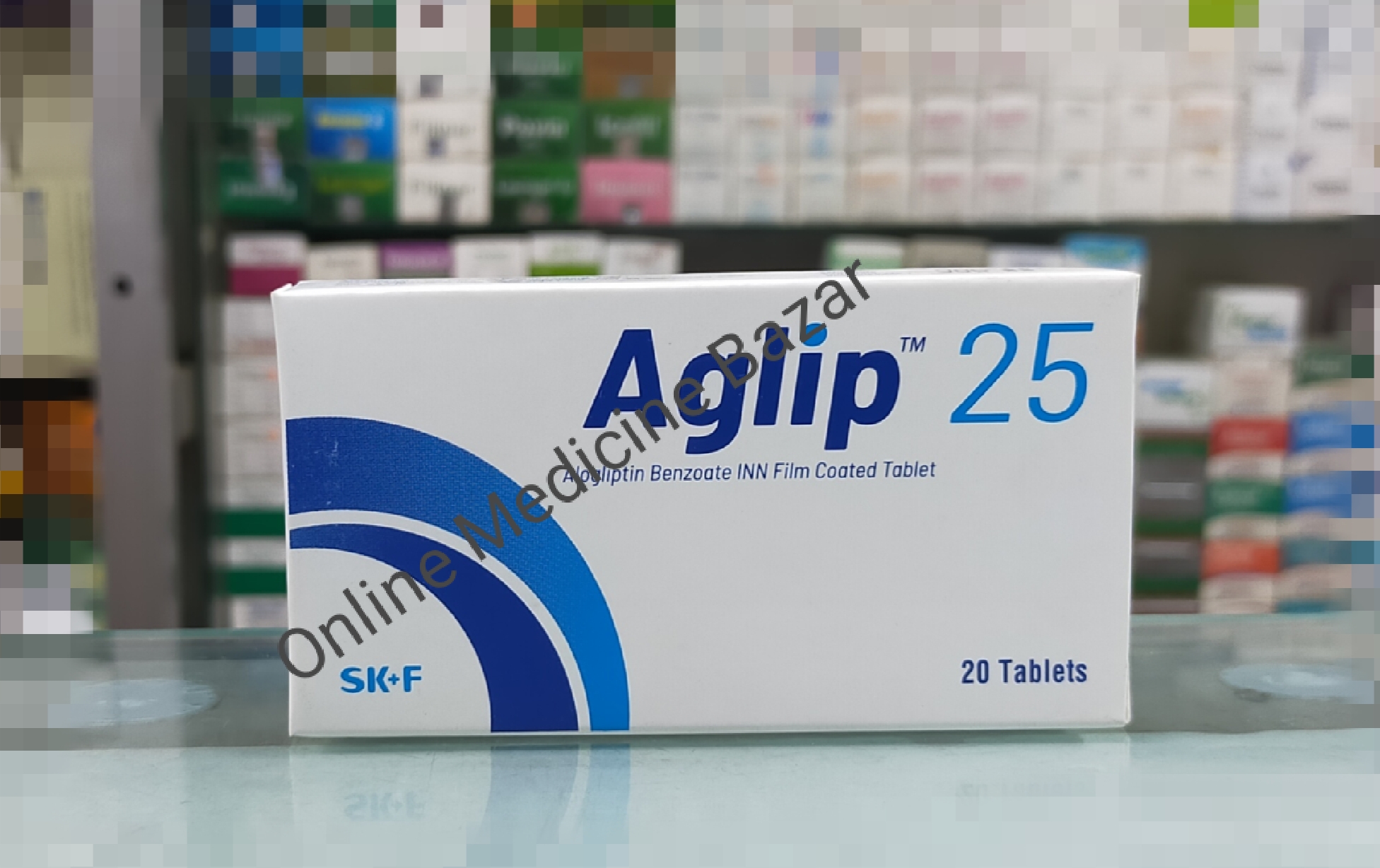 Aglip 25 mg Tablet-10's Strip