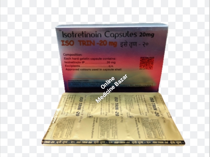 ISOTRIN 20 mg Capsule-20's Pack