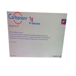 Meroject (1 gm/Vial)-IV Injection Or Infusion