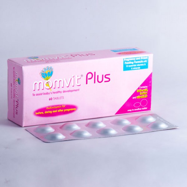 Momvit Plus Tablet-60's Pack